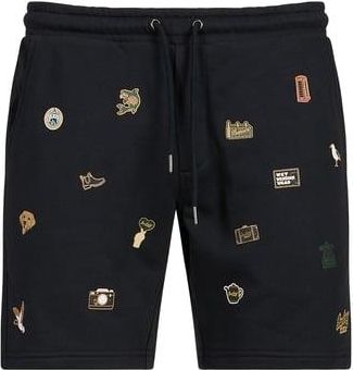 Barbour Short droit imprim&eacute; en coton