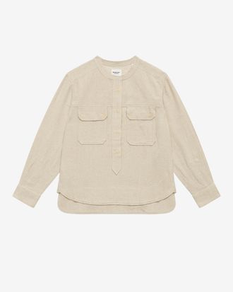 Isabel Marant Haut Tecoyo - Femme - &Eacute;cru - Taille34 - Marant &Eacute;toile