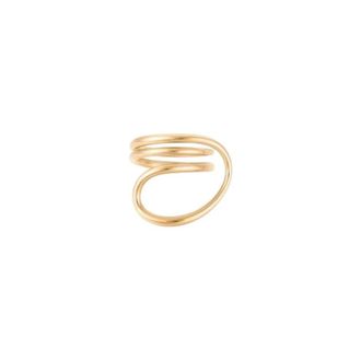 Charlotte Chesnais Charlotte Chesnais, Femme, Accessoires, Jaune, Taille: ONE Size Ribbon Ring