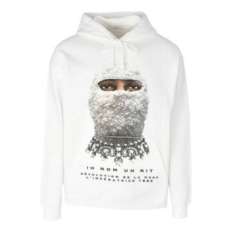 Ih Nom Uh Nit Future Mask Sweat &agrave; capuche - Homme - Sweatshirts et sweats &agrave; capuche - Blanc - Taille: XL