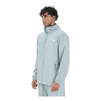 The North Face Homme, Sport, Gris, Taille: M Mountain Athletics Hooded Wind Jacket
