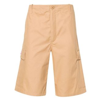 Kenzo Braune Cargo Workwear Casual Shorts - - Shorts - Herren - Braun - L