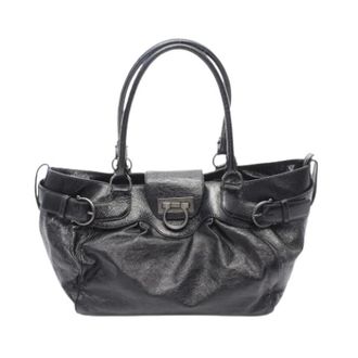 Ferragamo Pre-owned Schultertasche - - Pre-owned - Damen - Schwarzk - ONE SIZE