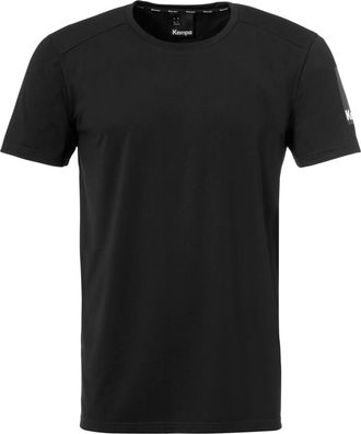 Kempa Herren status T Shirt, Schwarz, S EU