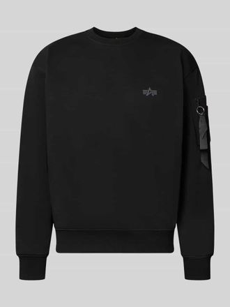 Alpha Industries Sweatshirt mit Label-Details