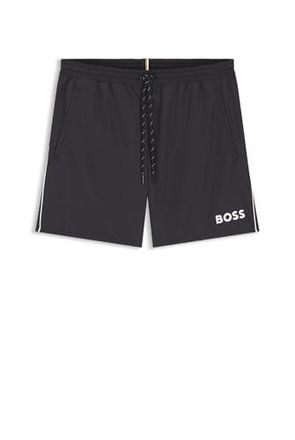 BOSS Hommes Starfish Short de Bain &agrave; s&eacute;chage Rapide et Logo imprim&eacute;