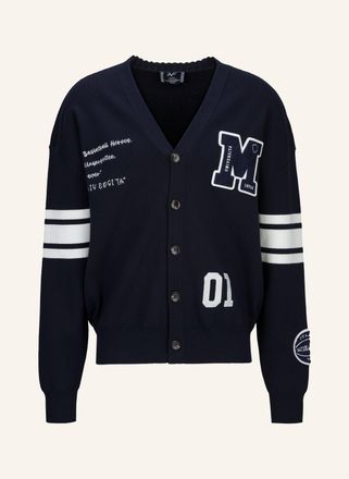 19V69 19V69 Italia Strickjacke Aldo College blau