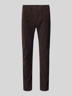 HUGO BOSS Straight Leg Cordhose mit G&uuml;rtelschlaufen Modell DELAWARE