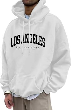 Generic Sweat a Capuche Homme Sweatshirt Hooded Pull &agrave; Capuche Homme Mode Casual avec Imprim&eacute; 3D, Sweats &agrave; Manches Longues et Cordon de Serrage