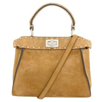 Fendi Sac &agrave; main vintage Pre-owned - Femme - Pre-owned - Brun - Taille: ONE Size