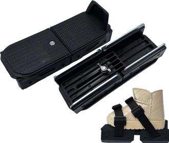 Generic Schlittschuhe für Kleinkinder - verstellbare Schuhe mit Riemen, doppelte Rutsche, verzinkte Kufen | Kleinkinderfreundliche Schlittschuhe für Winterspa