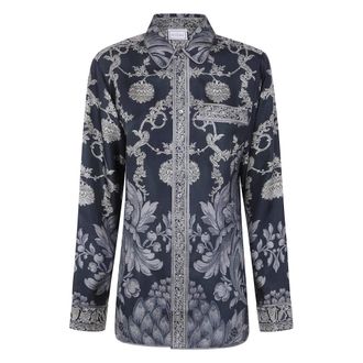 Pierre-Louis Mascia Aloes Langarmshirt - - Blouses & Shirts - Damen - Schwarzk - L