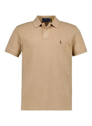 Polo Ralph Lauren Herren Polo-Shirt braun Slim Fit