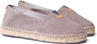 Toni Pons Espadrille Unisexe en Tissu Coton - BLANES-ER Gris, 40 EU