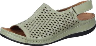 Comfortabel Damen 710164-07 Sandale, grün, 37 EU