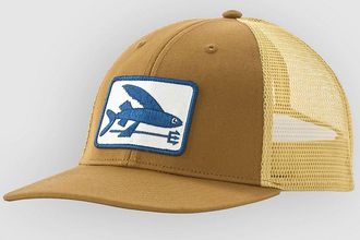 Patagonia Flying Fish Lopro Trucker Cap bbct brn