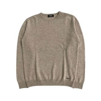 Baldinini Trend Rundhals-Pullover - - Knitwear - Herren - Beige - XL