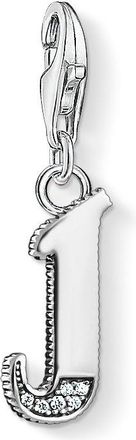 Thomas Sabo Thomas Sabo Damen Charm-Anhänger J Buchstabe Charm Club 925 Sterling Silber 1590-643-21