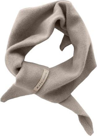 Generic &Eacute;charpe triangulaire en laine, &eacute;charpe triangulaire tricot&eacute;e pour femme, &eacute;charpes tricot&eacute;es multifonctionnelles, &eacute;charpes en tricot chaud, couleur uni