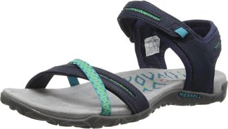 Merrell Terran Cross Ii, Damen Sandalen, Blau - Blau (Marineblau) - Größe: 39 EU (6 UK)