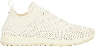 Jimmy Choo London Femme, Chaussures, Beige, Taille: 38 1/2 EU Veles Knit Baskets
