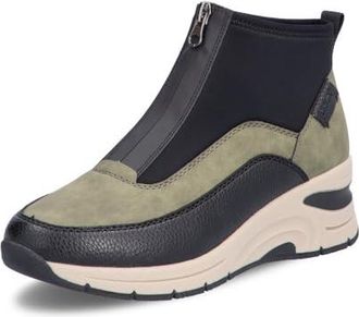 Rieker N9362 Bottines pour Femme avec Semelle Souple, Vert Break 54, 36 EU