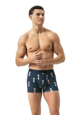 Mey Tagw&auml;sche Serie Keyhole and Pin Up Herren Shorties Yacht Blue XXL(8)