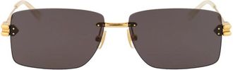 Bottega Veneta Bv1126S Sonnenbrille - - Accessories - Herren - Gelb - 58 MM
