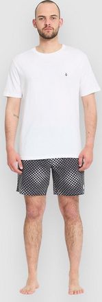 Volcom Psyche Cotton Trunk 17 Boardshorts matte black