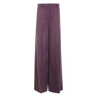 Joseph Flanell Stretch Hose - - Trousers - Damen - Braun - M