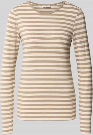 Freequent Skinny Fit Longsleeve aus Viskose-Mix Modell Liana