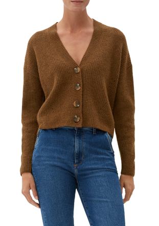 s.Oliver Womens 2120904 Strickjacke, Green, 48