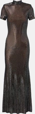 Self Portrait Robe midi &agrave; ornements