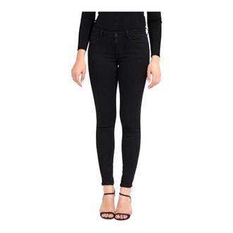 Guess Femme, Jeans, Noir, Taille: W28 L30 Pantalon en denim skinny Curve X