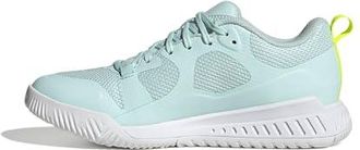 adidas Femme Court Team Bounce 2.0 Shoes, Dusky Petrol/Lucid Pink/FTWR White, 44 2/3 EU