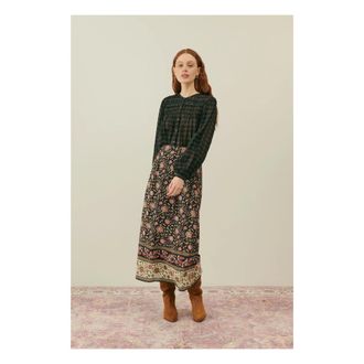 Louise Misha Blouse Jally Carreaux - Collection Femme Louise Misha