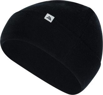 Danish Endurance Merino Laufmütze Herren & Damen, Sportmütze, Merinowolle Mütze, Wintermütze, Fahrrad Beanie, Atmungsaktiv & Warm, Unisex, Schwarz, Einheitsgröße