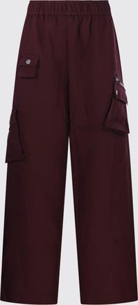 Ganni Hose GANNI Damen Farbe Burgunderrot