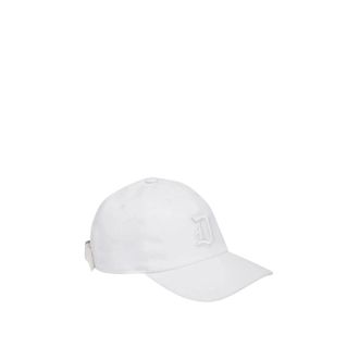 Dondup Homme, Accessoires, Blanc, Taille: ONE Size Casquette de baseball