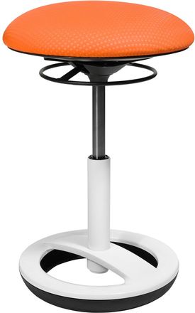 Topstar Topstar Bürohocker Sitness Bob Alu weiß lackiert orange