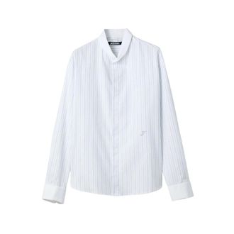Jacquemus La Chemise Havana - Homme - Chemises - Bleu - Taille: S