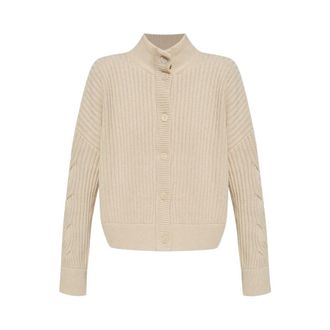 Max Mara Beiger Cable-Strickpullover - - Knitwear - Damen - Beige - S
