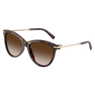 Tiffany & Co. Femme, Accessoires, Brun, Taille: 57 MM Lunettes de soleil Tf4258Bu