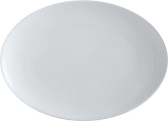 Maxwell & Williams ROUND Platte oval, 30 x 22 cm/White Basics/Servierplatte