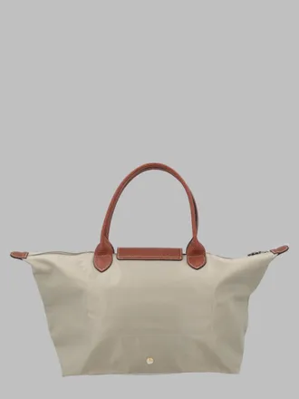 Longchamp Womens Shoulder Bag Le Pliage One Grey Polyamide