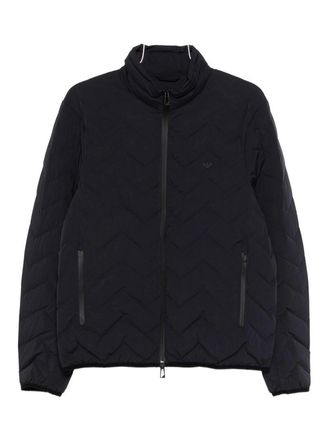 Emporio Armani Blouson Rembourr&eacute; - Bleu
