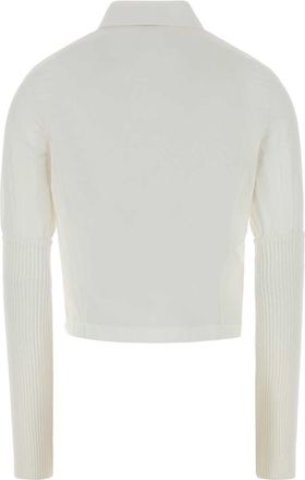 Alaia Sleeve Shirt - White