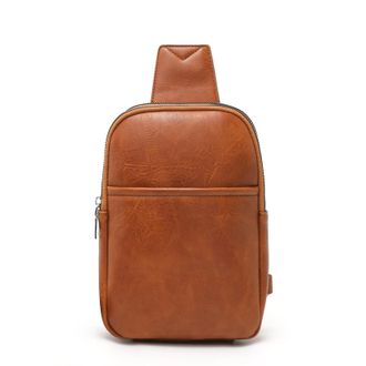 Miss Lulu Damen LB2356 BN Bauchtasche, Braun