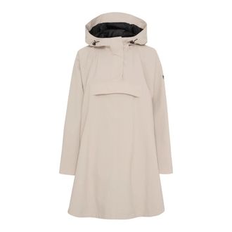 Notyz Funktions-Poncho - - Jackets - Damen - Beige - M