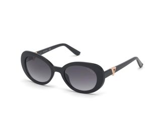 Guess Damen 0 Sonnenbrille, shiny black, 51